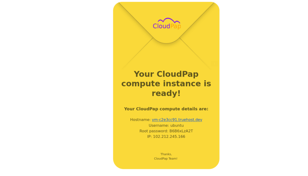 Getting Started with CloudPap: Account Creation and Setup – CloudPap - Simple Cloud for Developers