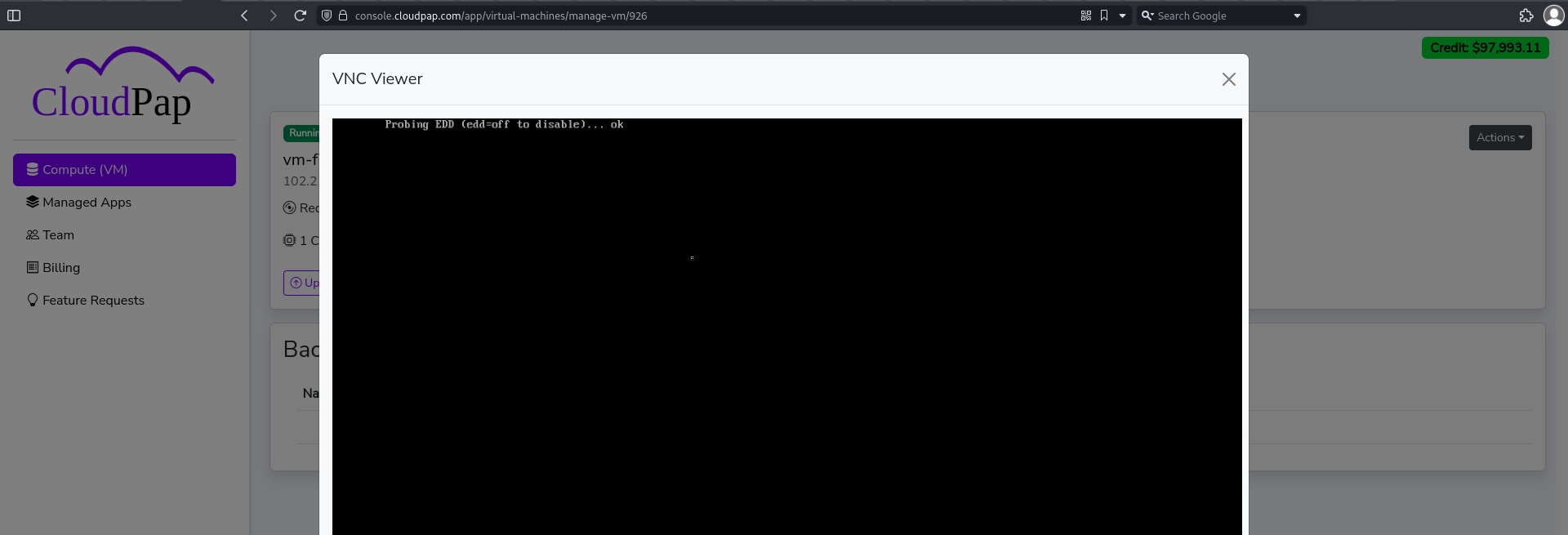 Actions available on CloudPap – CloudPap - Simple Cloud for Developers